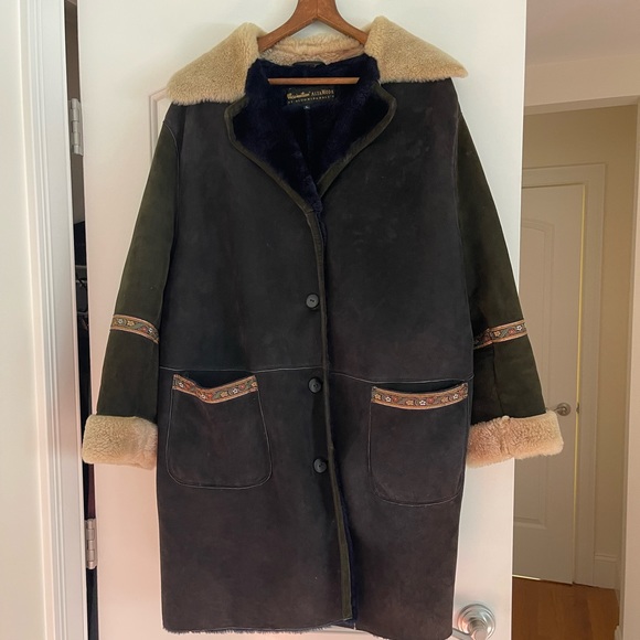 Vintage | Jackets & Coats | Vintage Maximilian Alta Moda Suede And ...
